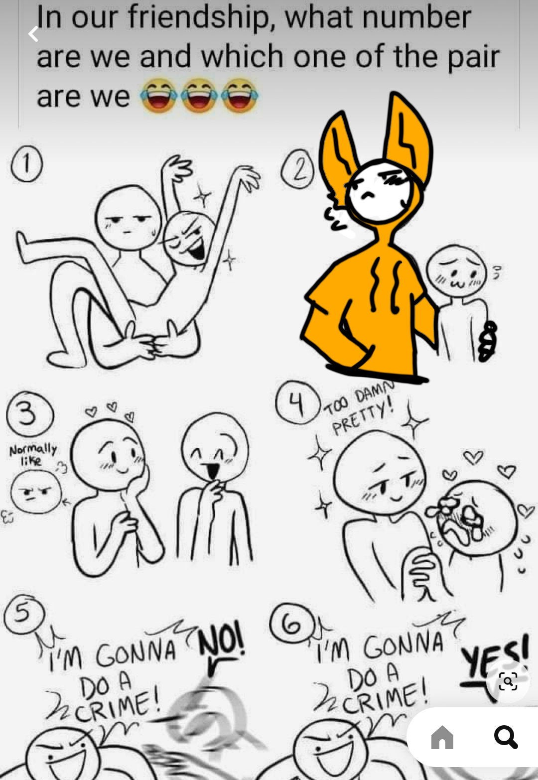 Friend (or lover) Collab - ibisPaint