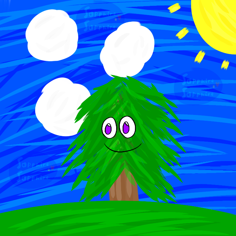 pine tree - ibisPaint