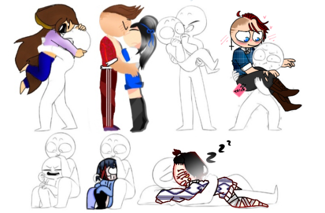 Tall ️ Small collab - ibisPaint