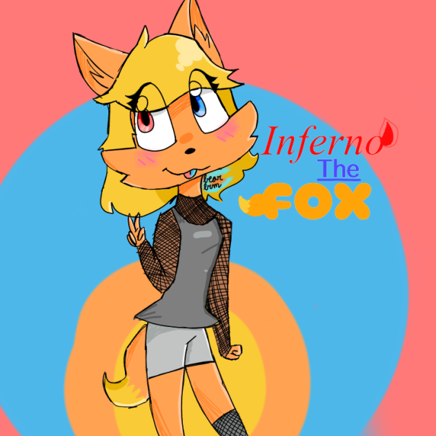 4 inferno the fox speedpaint (READ DESC) - ibisPaint