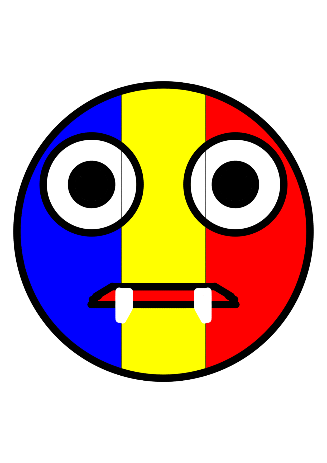 Romania Countryball - ibisPaint