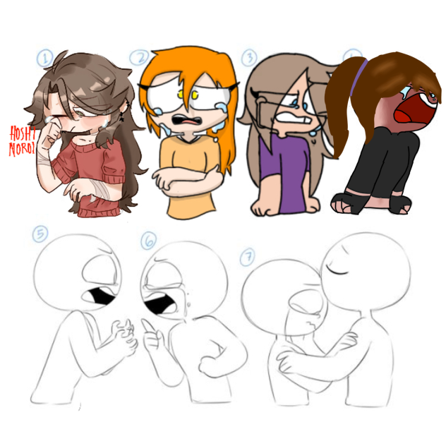 Crying collab - ibisPaint