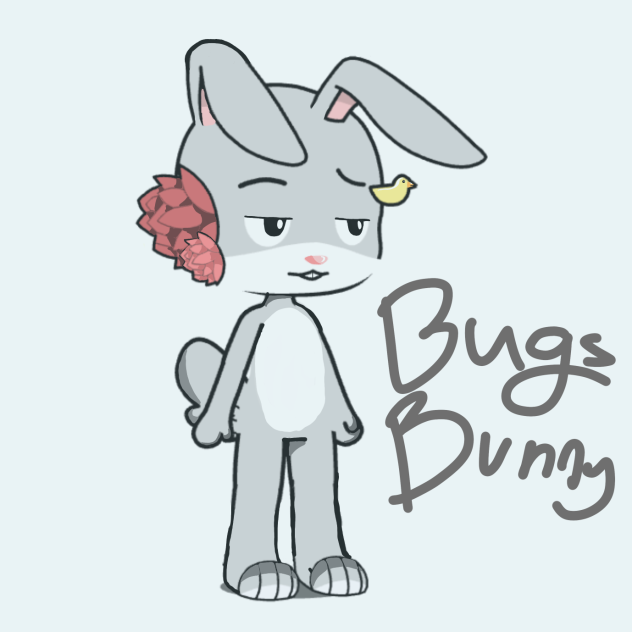 Bugs bunny Looney Tunes - ibisPaint