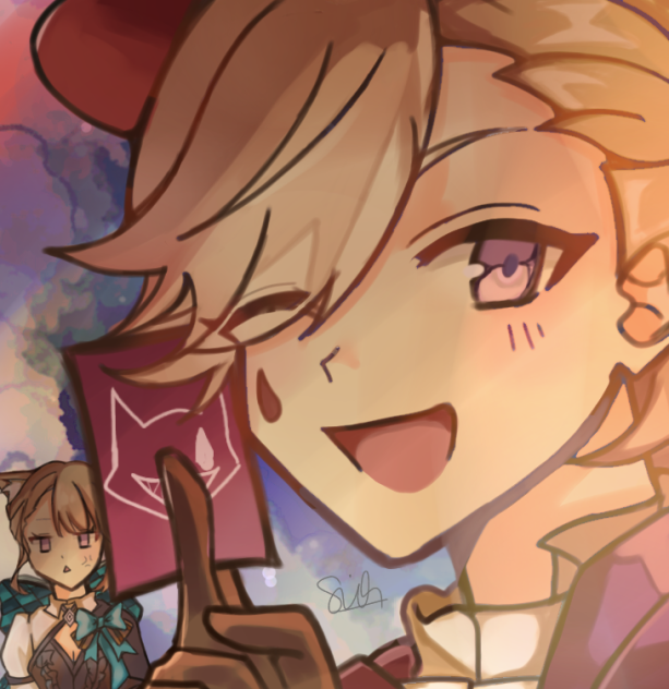 lyney and lynettle 💗💞 - ibisPaint