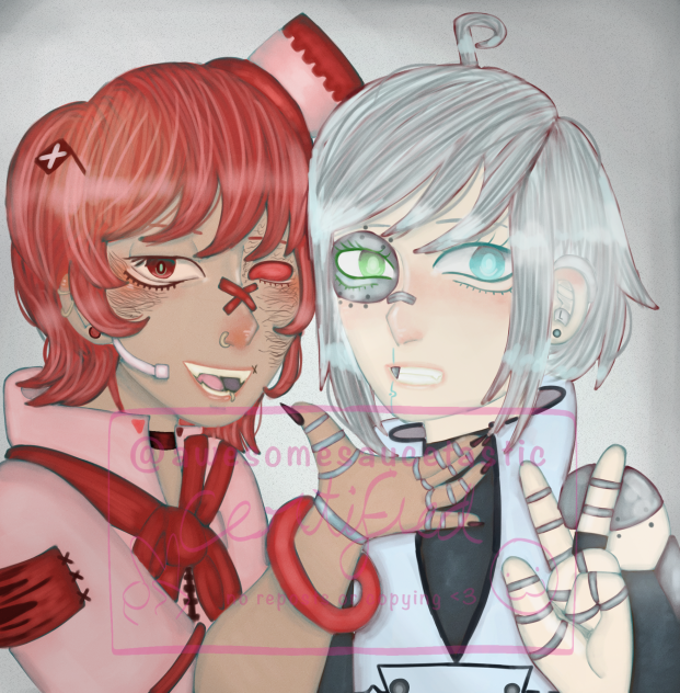 fukase and piko! - ibisPaint