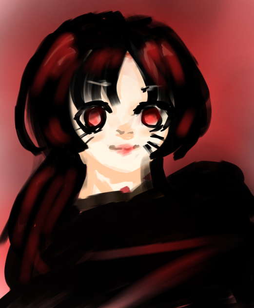 Some weird kawaii girl - ibisPaint