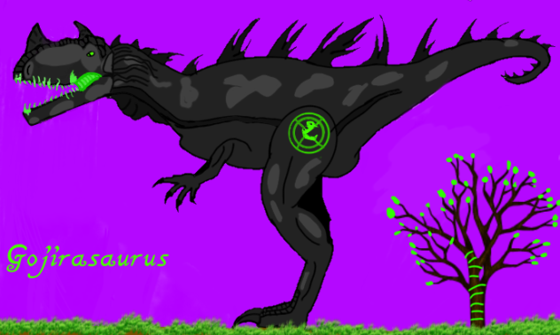 Gojirasaurus Carnivores - ibisPaint