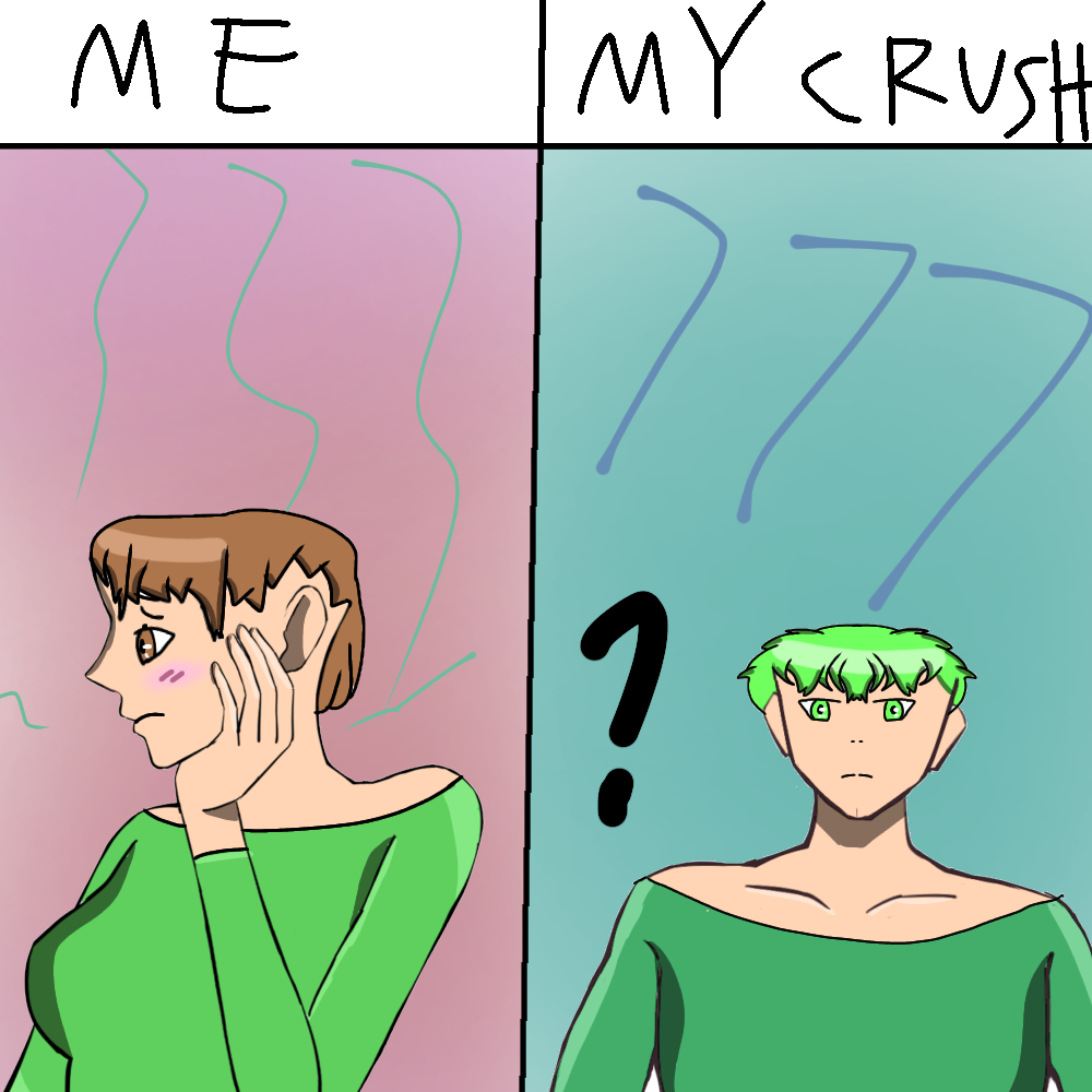 me and my crush - ibisPaint