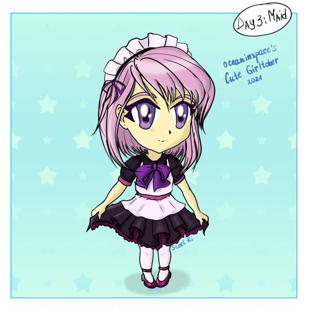 chibi maid - ibisPaint