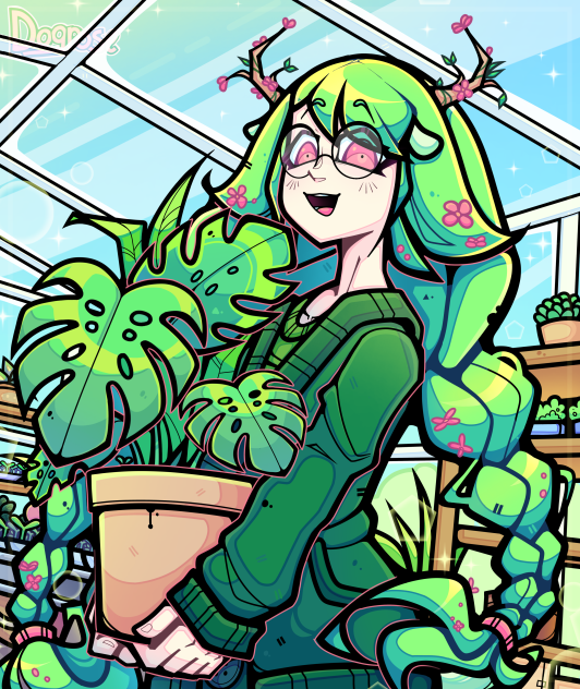 Eva&Plants - ibisPaint