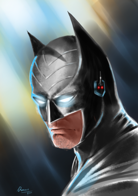 Batman Face - ibisPaint