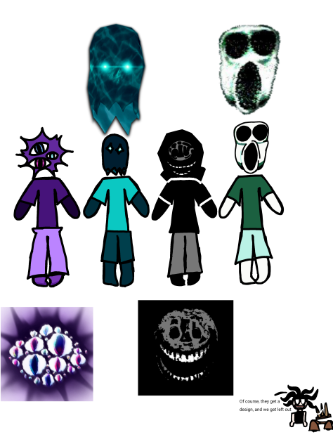 Doors humanoid designs - ibisPaint