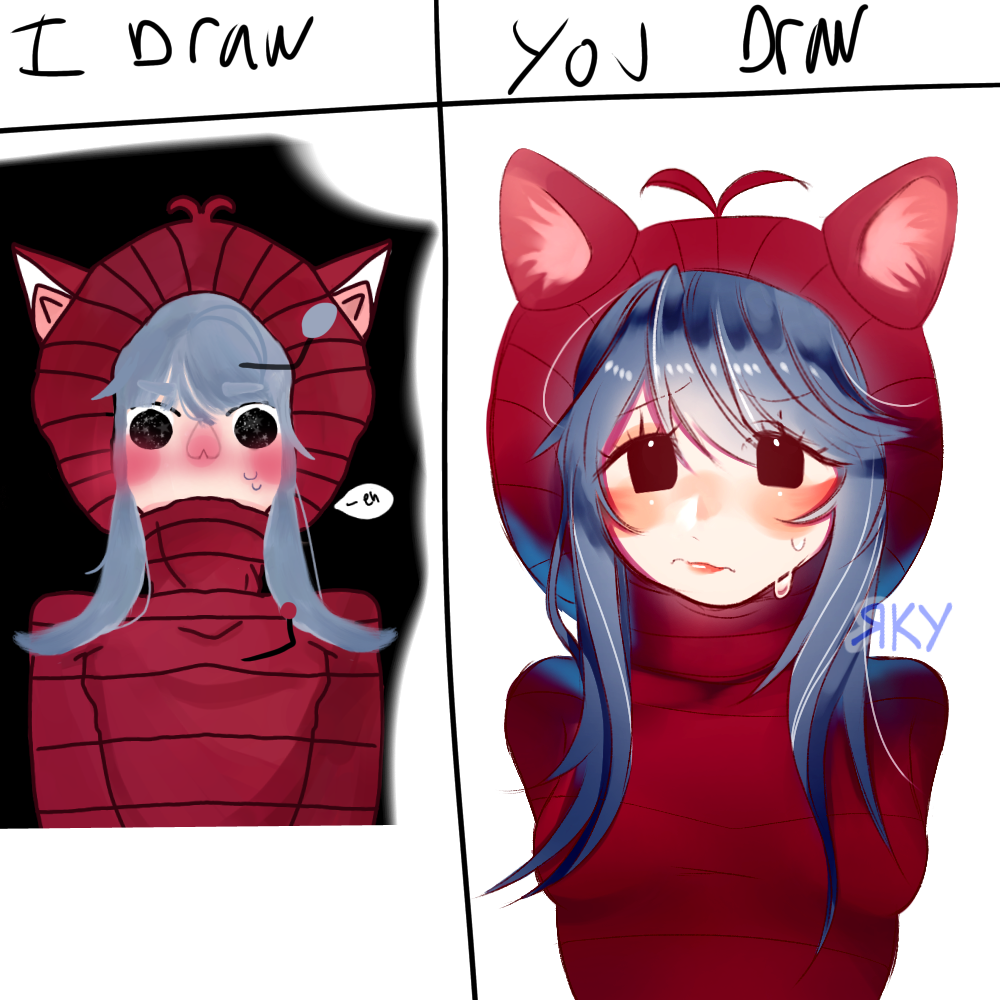 i draw you draw with Vivian - ibisPaint