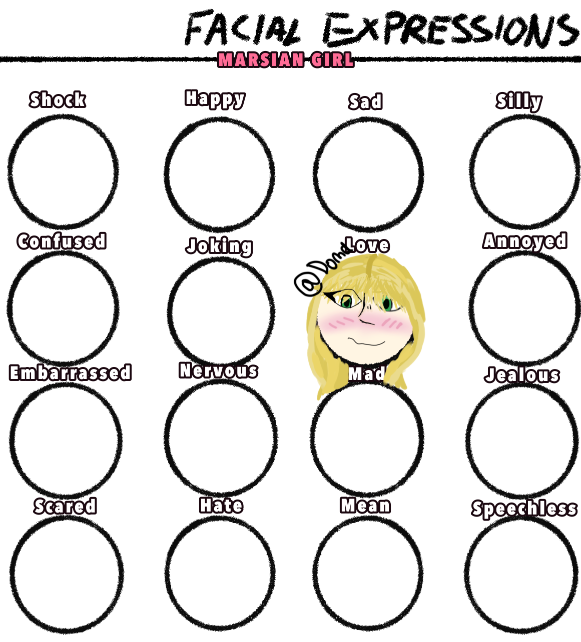 Facial expressions - ibisPaint