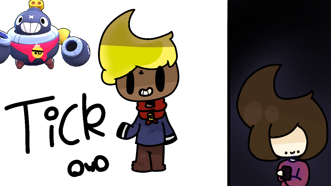Human Tick Brawl stars - ibisPaint