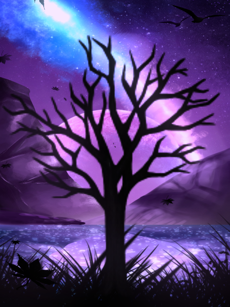 The night background - ibisPaint
