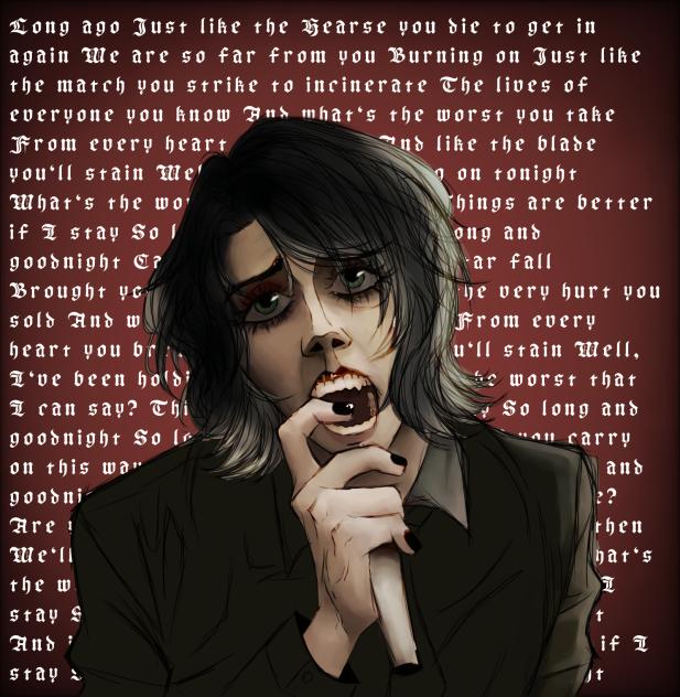 Gerard Way Helena Drawing - ibisPaint