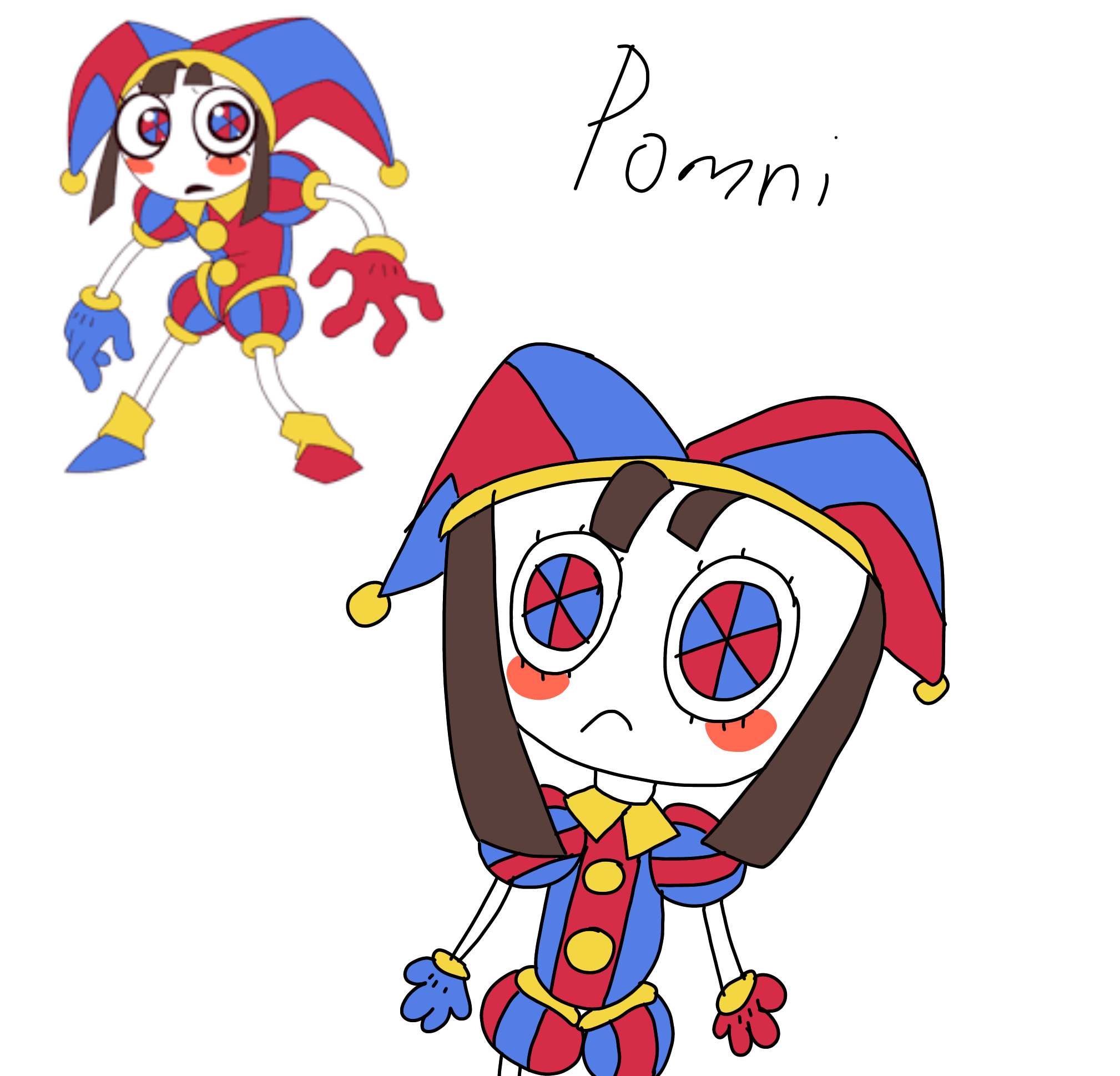 pomni - ibisPaint