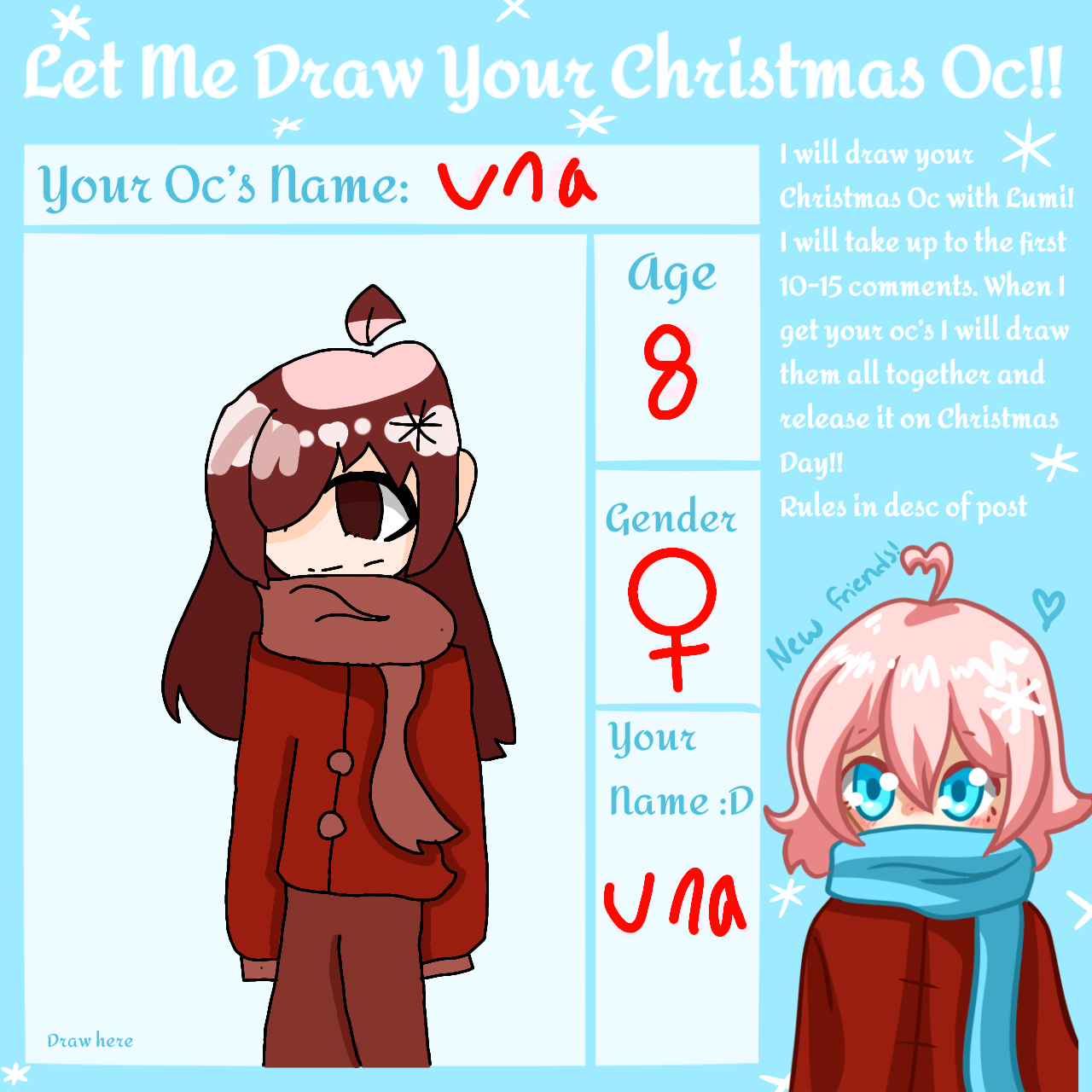 snow Character - ibisPaint