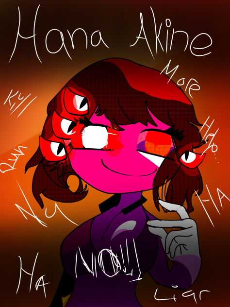 Hana Akine [Warning ⚠] - ibisPaint