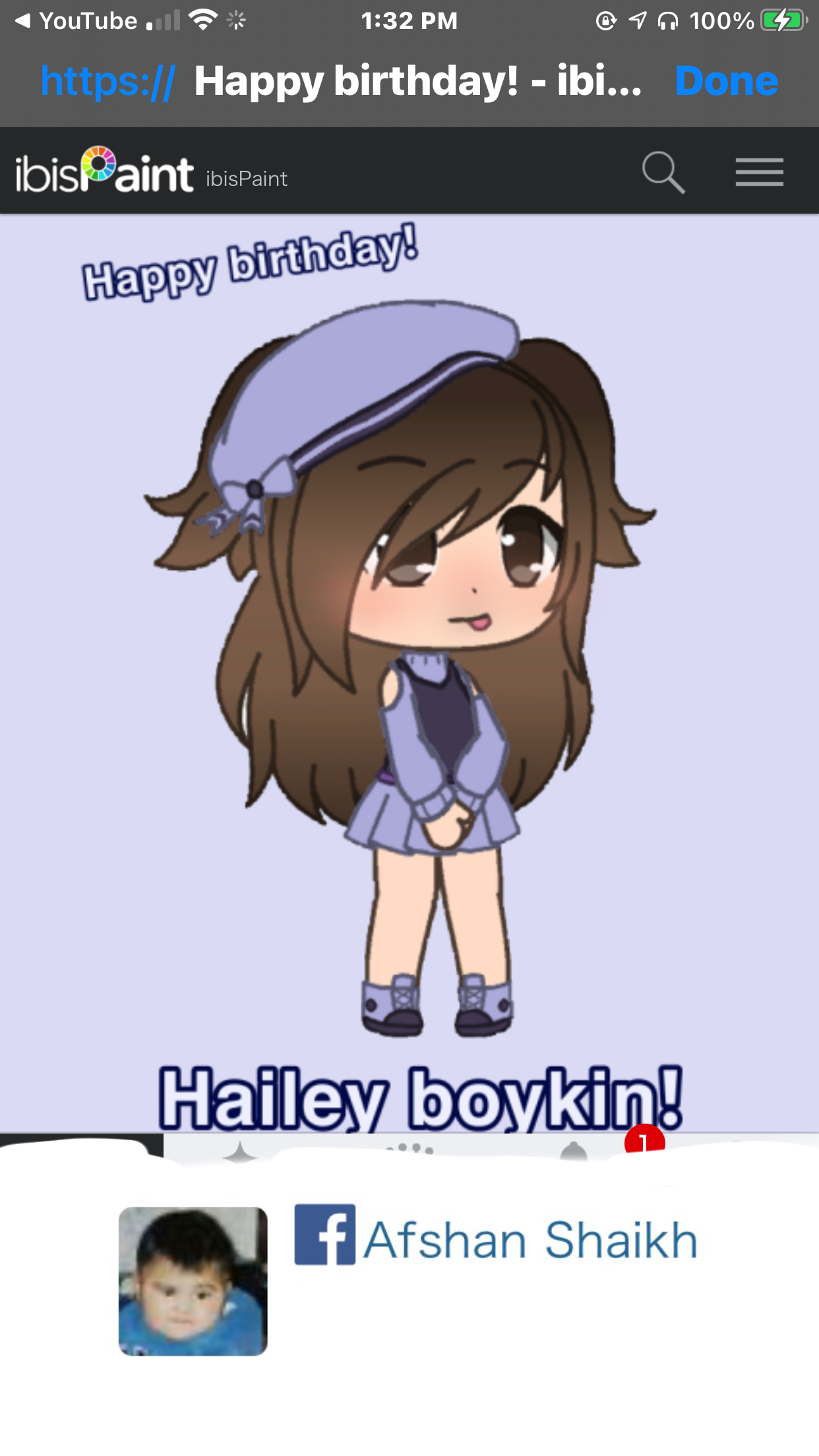 SHOUTOUT TO MY FRIEND ON HERE FOR THIS - ibisPaint