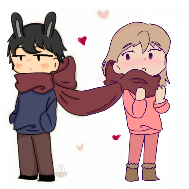 Scarf Collab with soul soup - ibisPaint