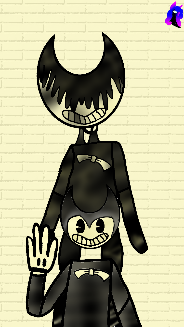 2 bendy batimcrossoverfnaf - ibisPaint