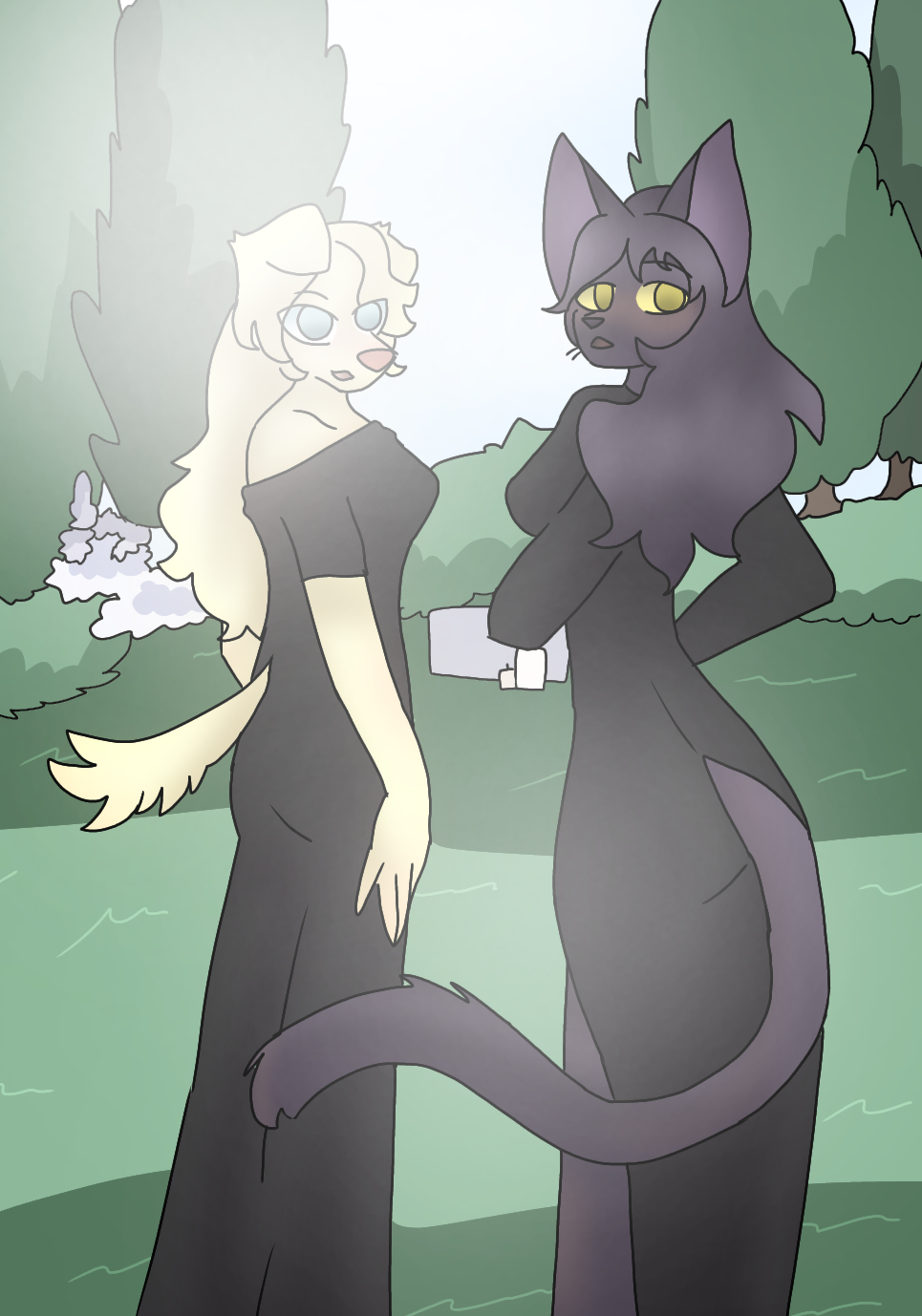 sabrina and jenna ! - ibisPaint