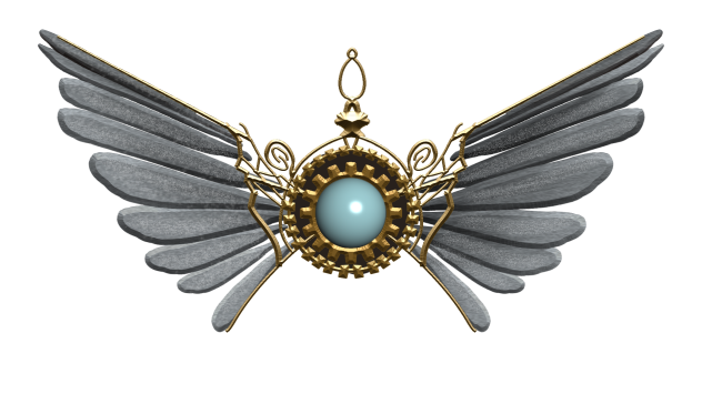 steampunk earring 4 - ibisPaint