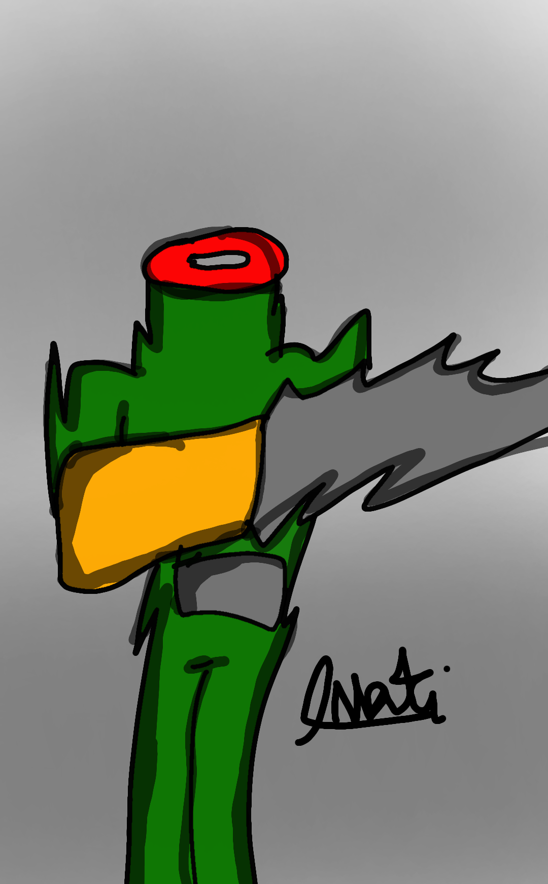 dipsy de la motocierra - ibisPaint