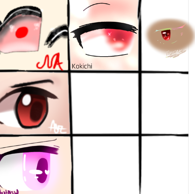 Eye collaboration - ibisPaint