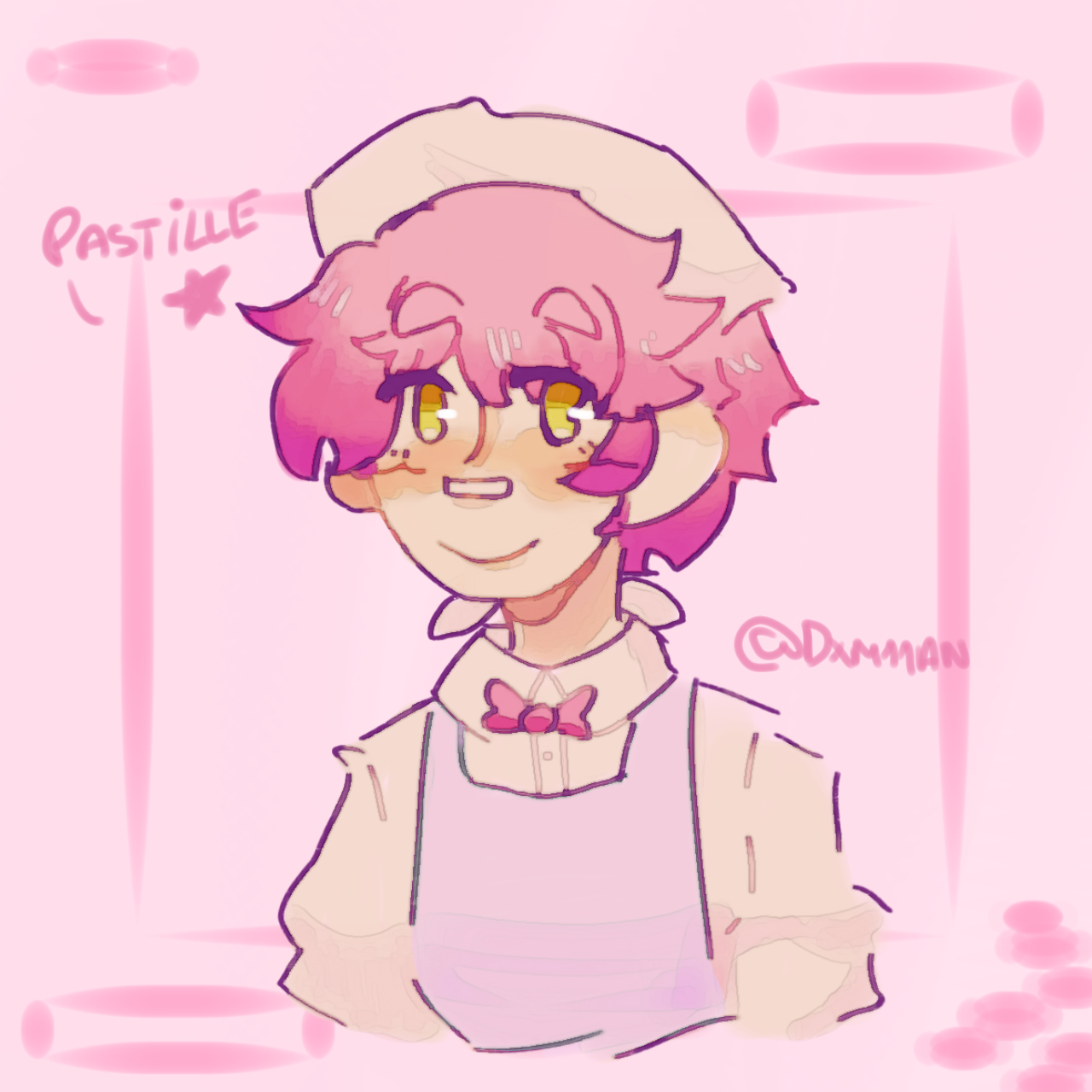 pastille starry flowers - ibisPaint