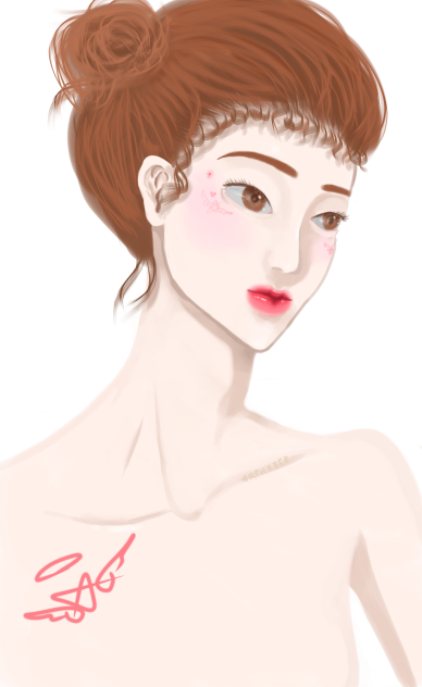 my first digital art ever🍅 - ibisPaint