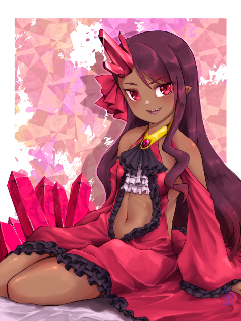 水晶娘 amethyst - ibisPaint