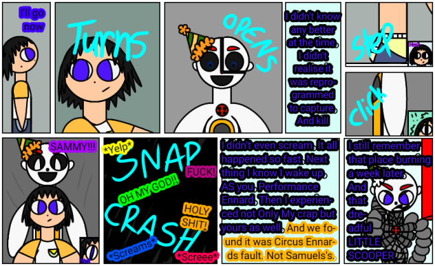 How its been......p7 FNaF fan made comic - ibisPaint