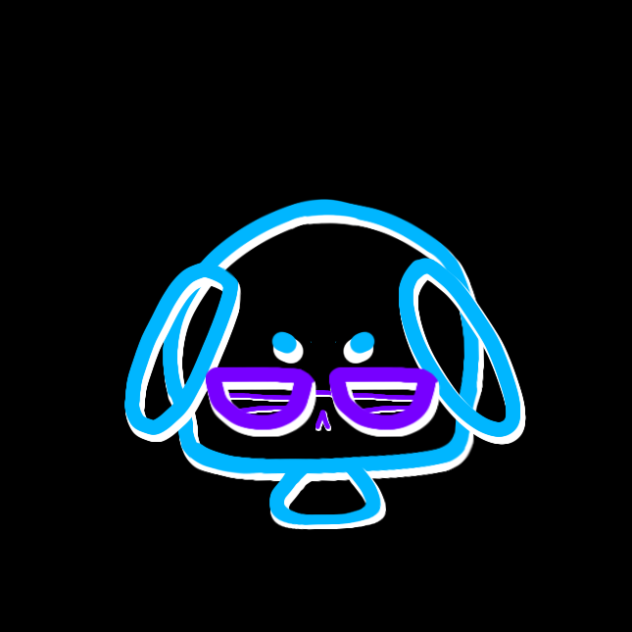 Cool dog - ibisPaint