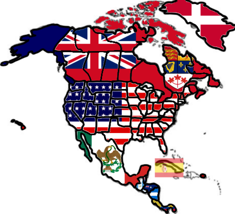 Map of N. America (1885) - ibisPaint