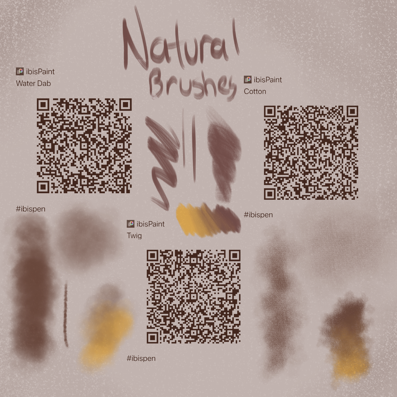 Natural Brushes - ibisPaint
