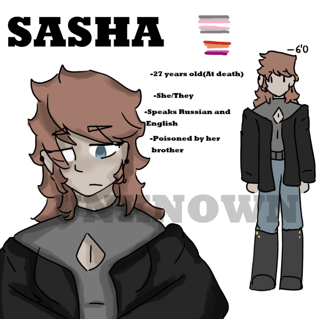 Sasha Reference Sheet! - ibisPaint