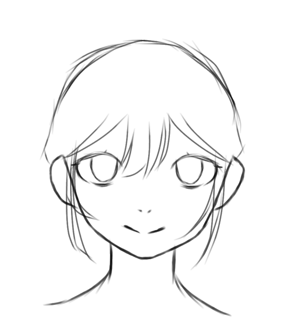 short face tutorial - ibisPaint