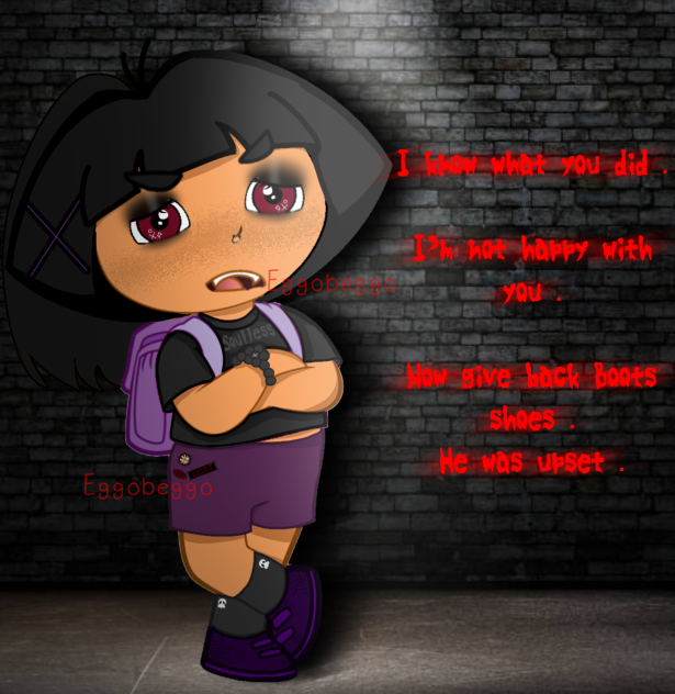 Dora is angry…. - ibisPaint