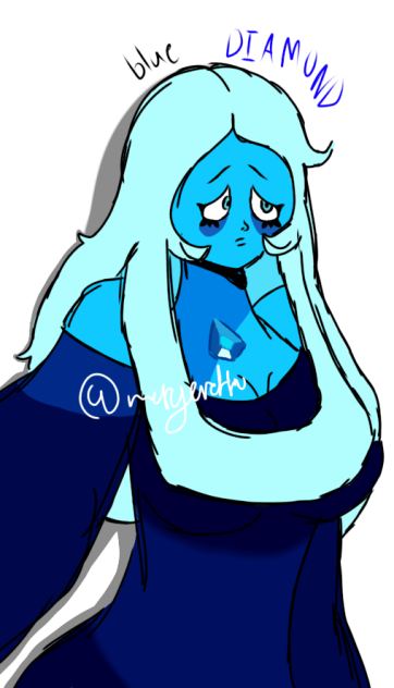 blue diamond - ibisPaint