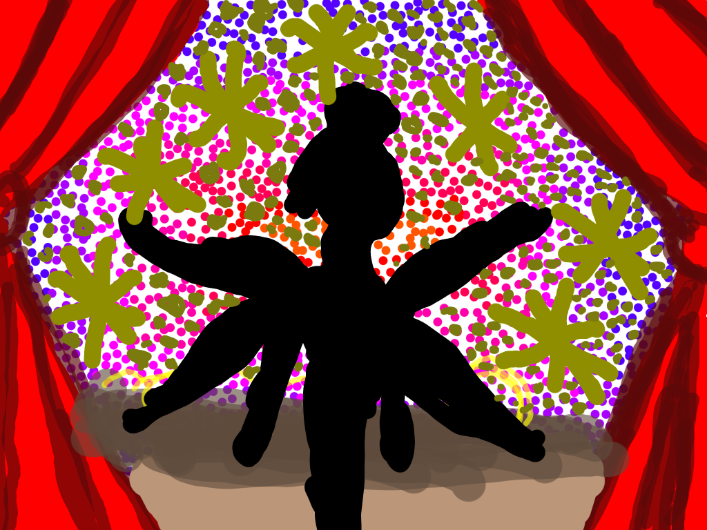 tinker bell's shadow - ibisPaint