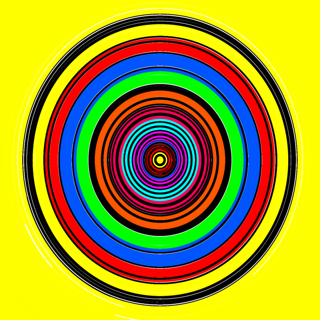 The super circle and amazing colors - ibisPaint