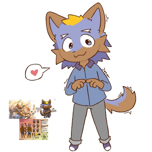 Ken the Wolf! - ibisPaint