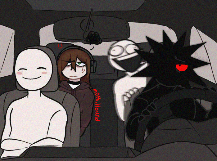 Car ride collab - ibisPaint