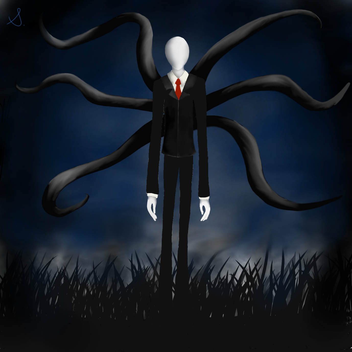 Slender Man - ibisPaint