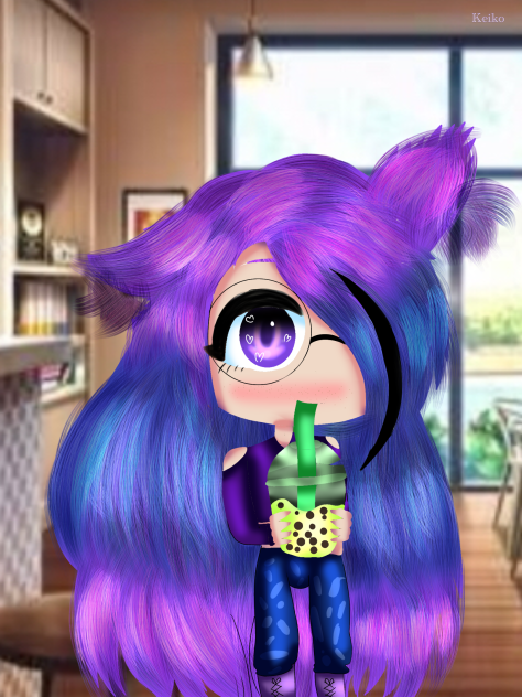 Going out for boba - ibisPaint