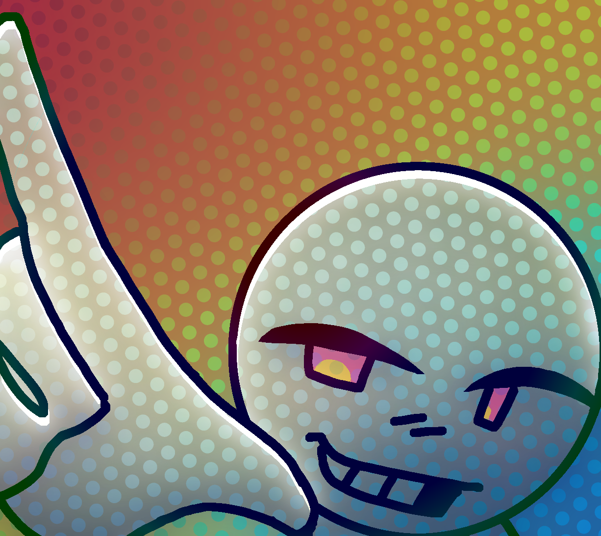 You are seeing colors - ibisPaint