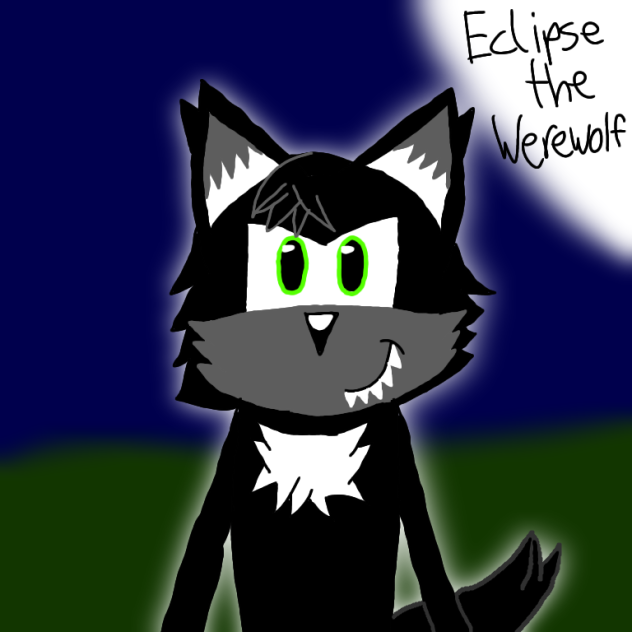 Eclipse the Werewolf - ibisPaint